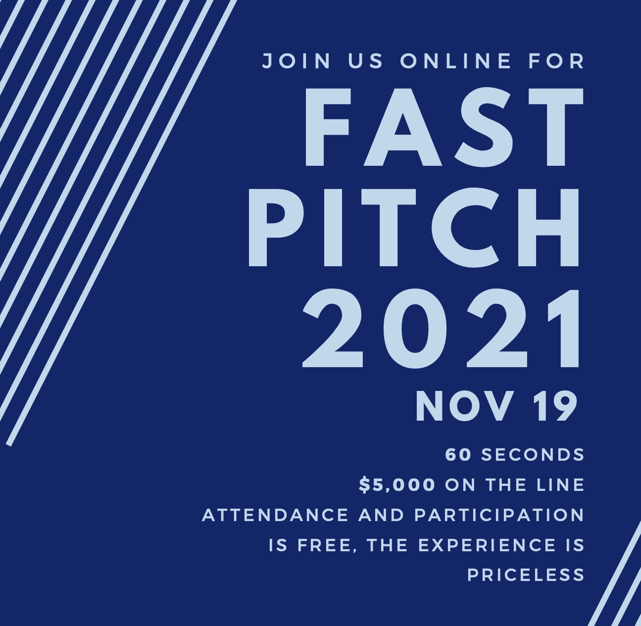 Fast Pitch - Innovation, Design & Entrepreneurship